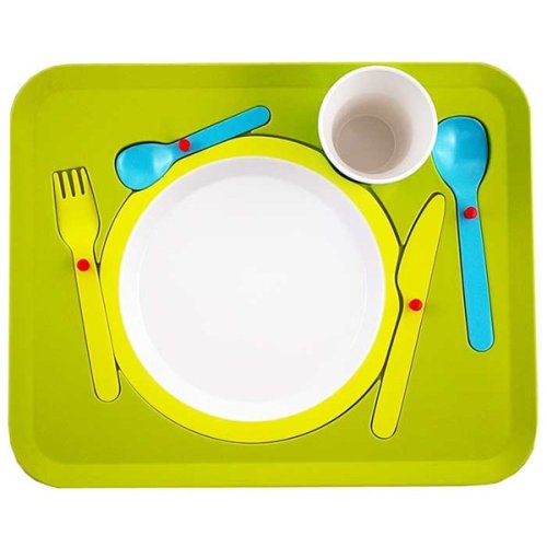 Plateau Repas Puzzle Royal VKB pour chambre enfant - Les Enfants du Design