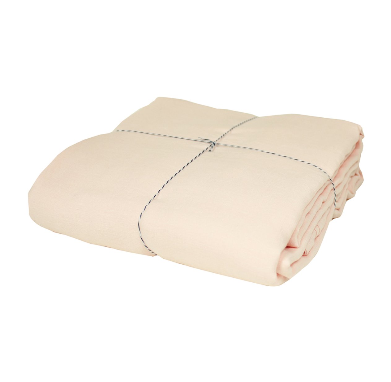 Housse de Couette Lin 140 x 200 - Rose pâle Lab pour chambre enfant ...