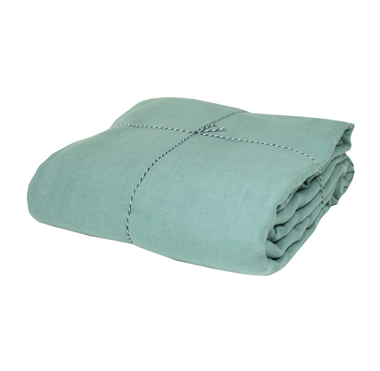 Housse de Couette Lin 140 x 200 - Vert d'eau Lab pour chambre enfant ...