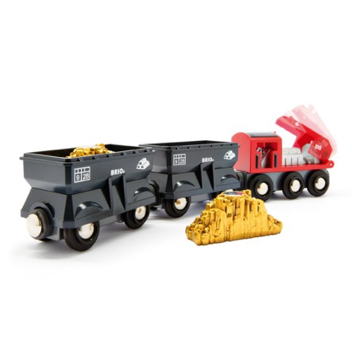 Train de la mine d'or Brio pour chambre enfant - Les Enfants du Design