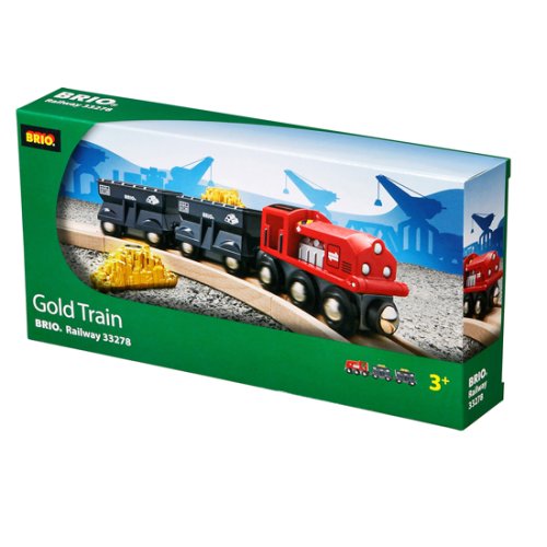 Train de la mine d'or Brio pour chambre enfant - Les Enfants du Design