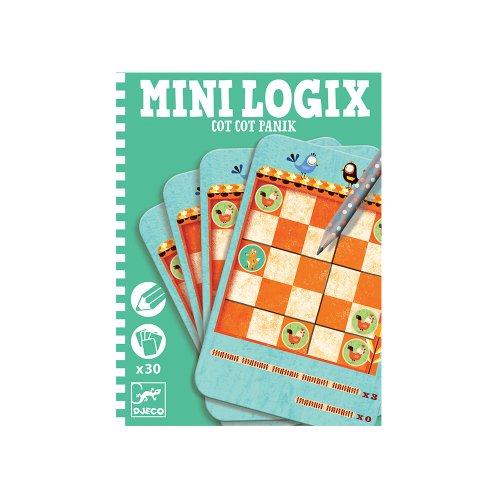 Mini Logix - Cot Cot Panik Djeco pour chambre enfant - Les Enfants du ...