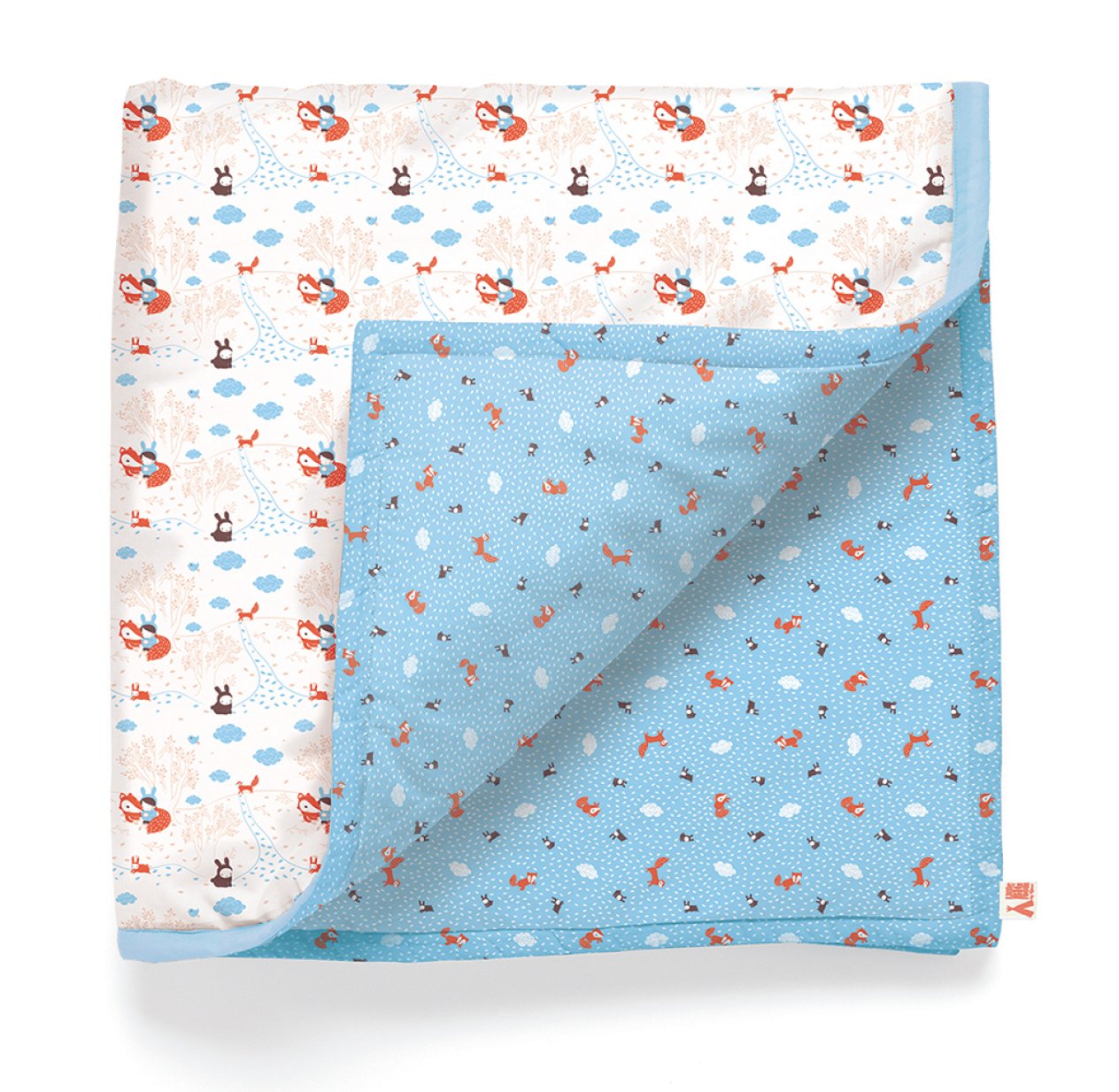Plaid Douce Nuit Djeco pour chambre enfant - Les Enfants du Design