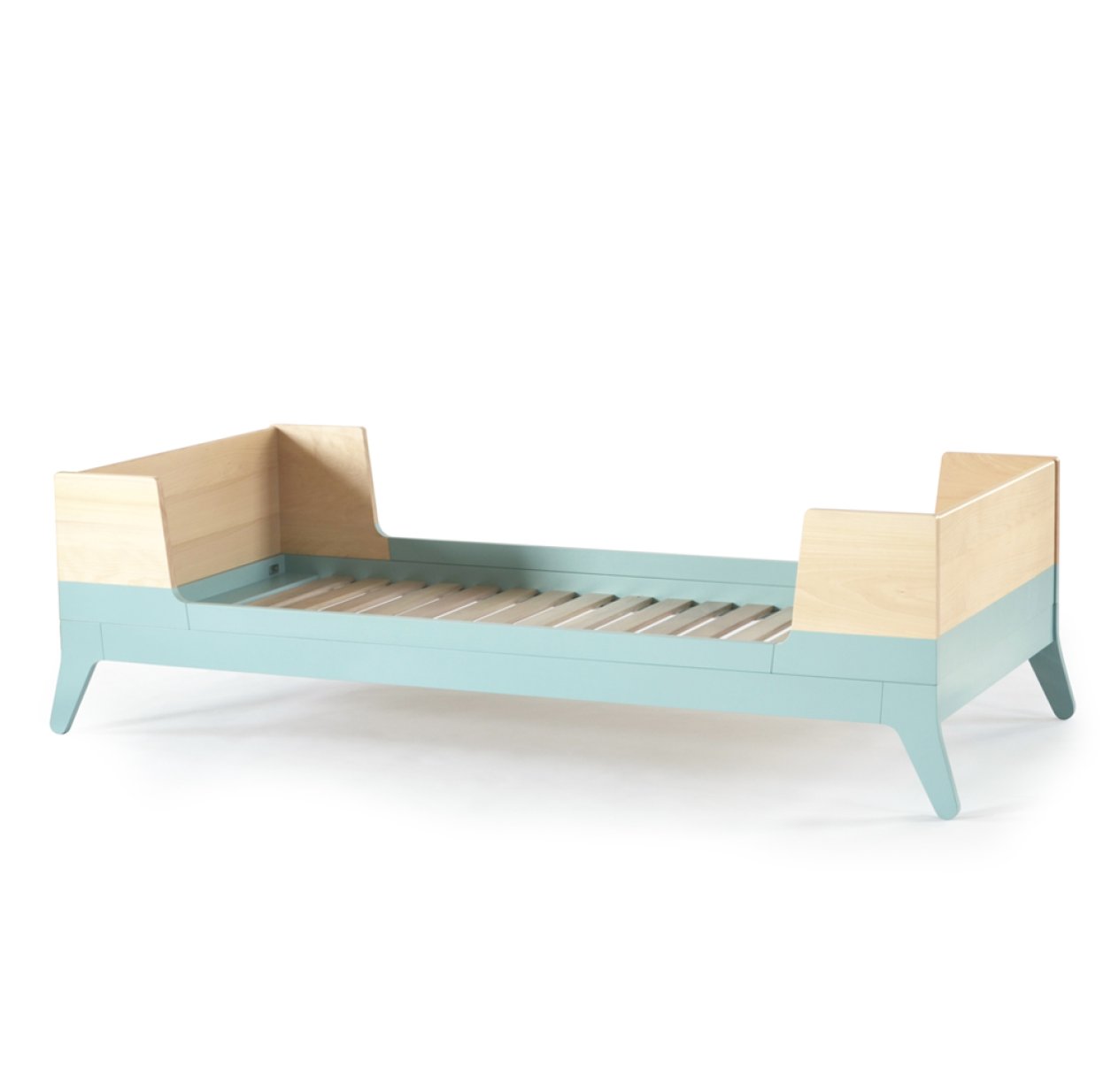 Lit enfant Horizon - Vert Tropical Nobodinoz pour chambre enfant - Les ...
