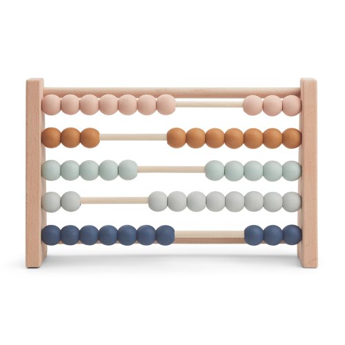 Boulier abaque Amy - Multicolore Liewood pour chambre enfant - Les ...