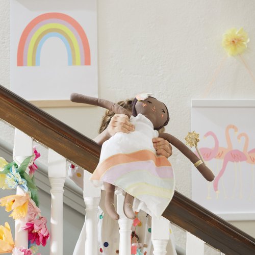 Poupée Mia Arc-en-Ciel Meri Meri pour chambre enfant - Les Enfants du ...