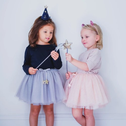 Tutu tulle et paillettes - Gris perle Mimi & Lula pour chambre enfant ...
