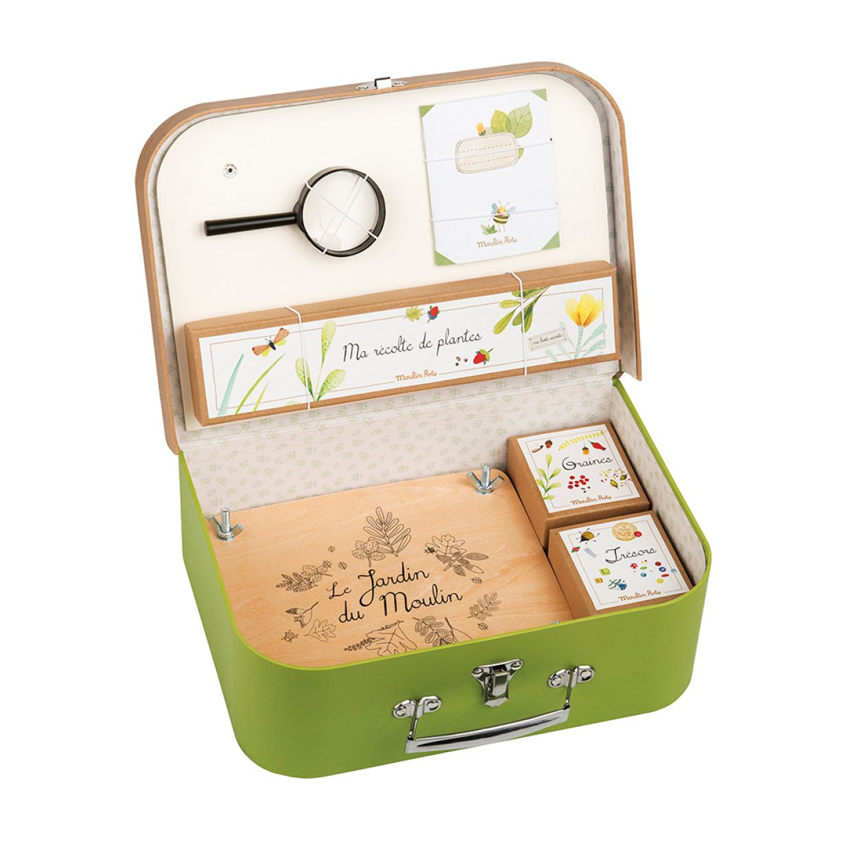Valisette Botaniste Moulin Roty pour chambre enfant - Les Enfants du Design